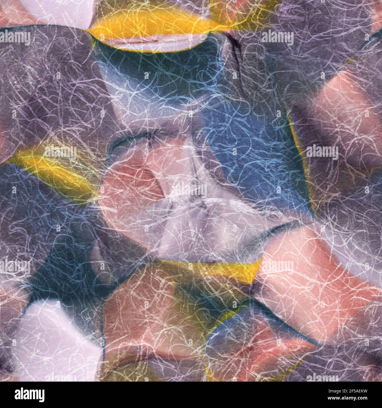 Seamless abstract blobs of color paper texture Stock Photo - Alamy