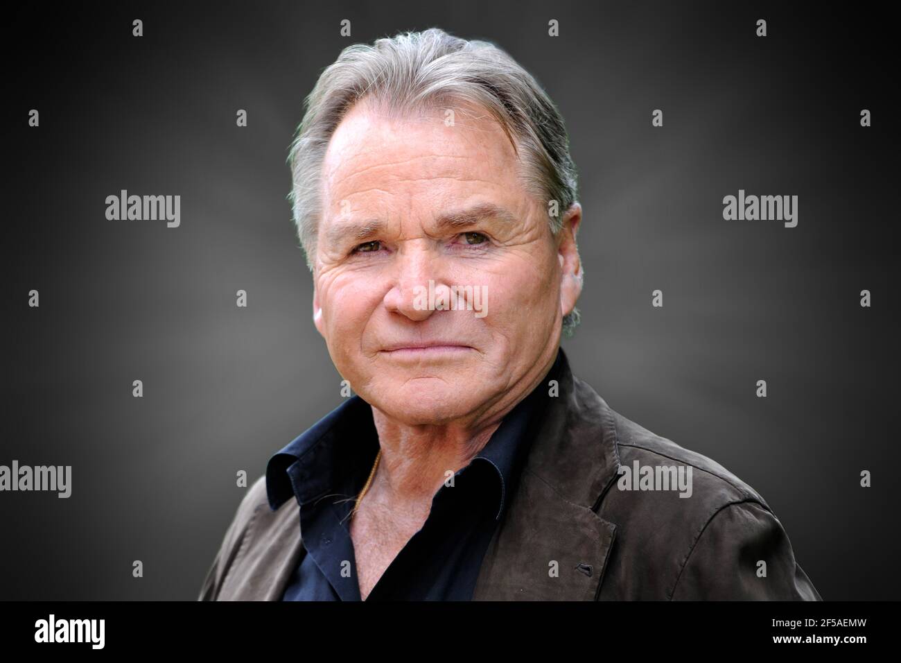 PHOTOMONTAGE: Fritz WEPPER, GER, actor, portrait. Landscape format ...