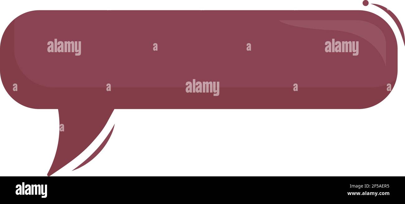 text balloon isolated Stock Vector Image & Art - Alamy