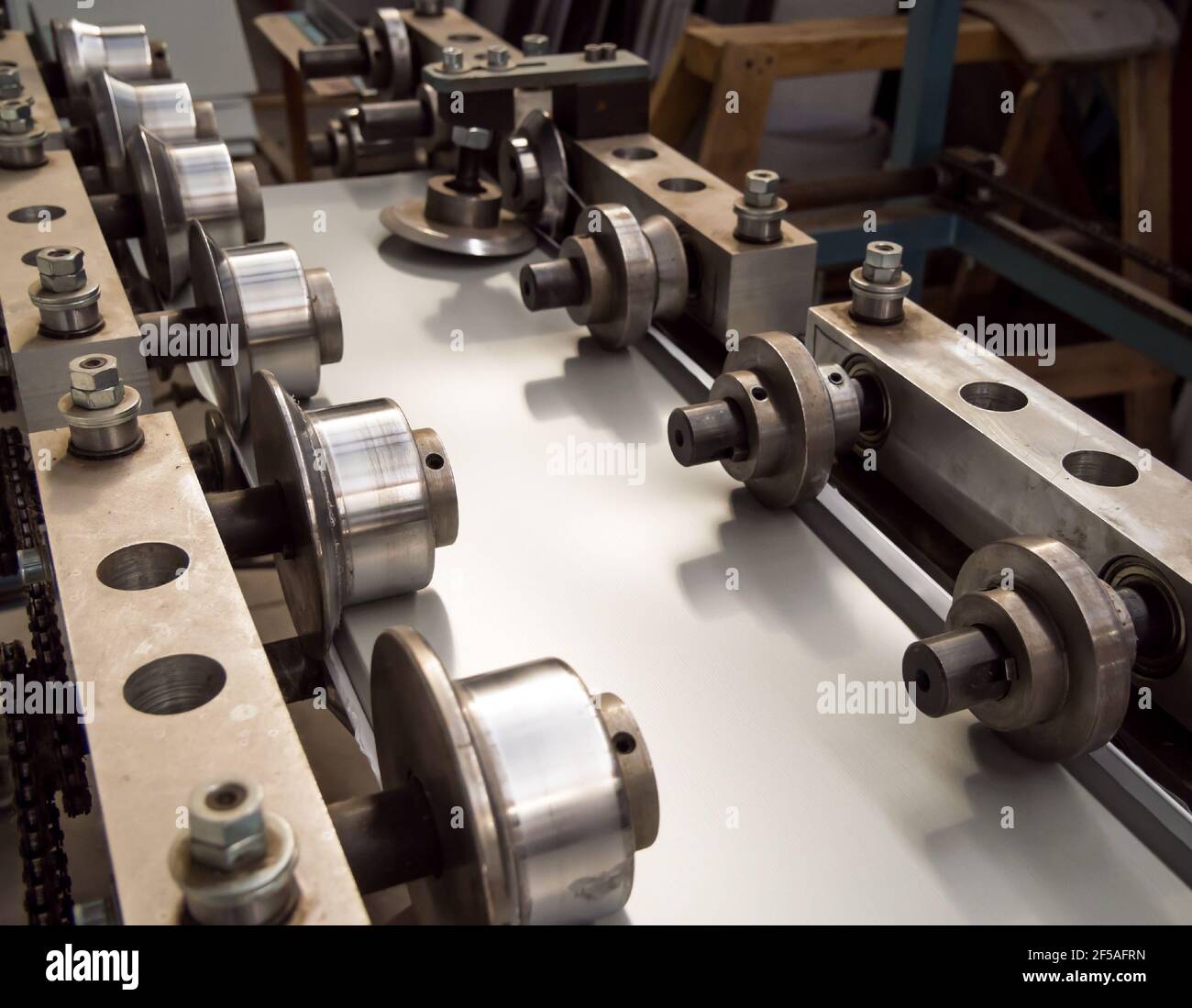 Metal rolling strip hi-res stock photography and images - Alamy