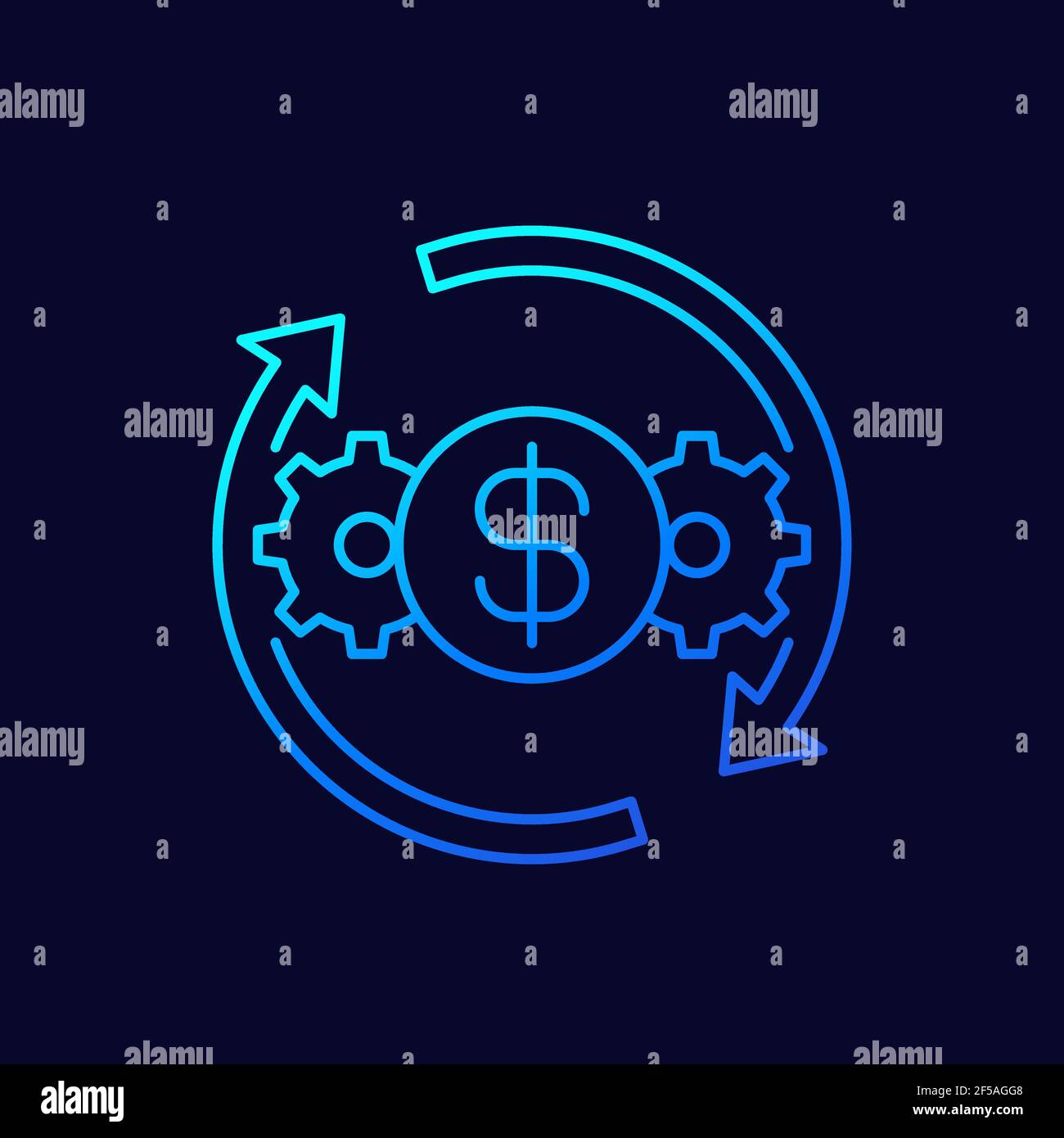 Cost effective optimization efficiency Stock Vector Images - Alamy