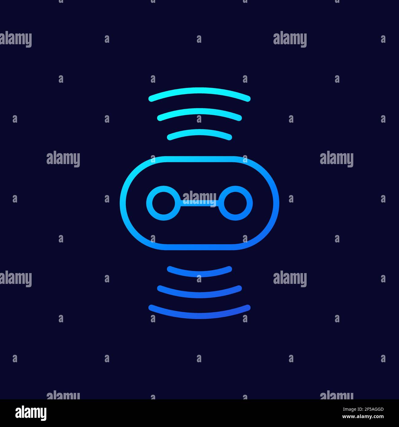 Motion sensor line icon Stock Vector Images - Alamy