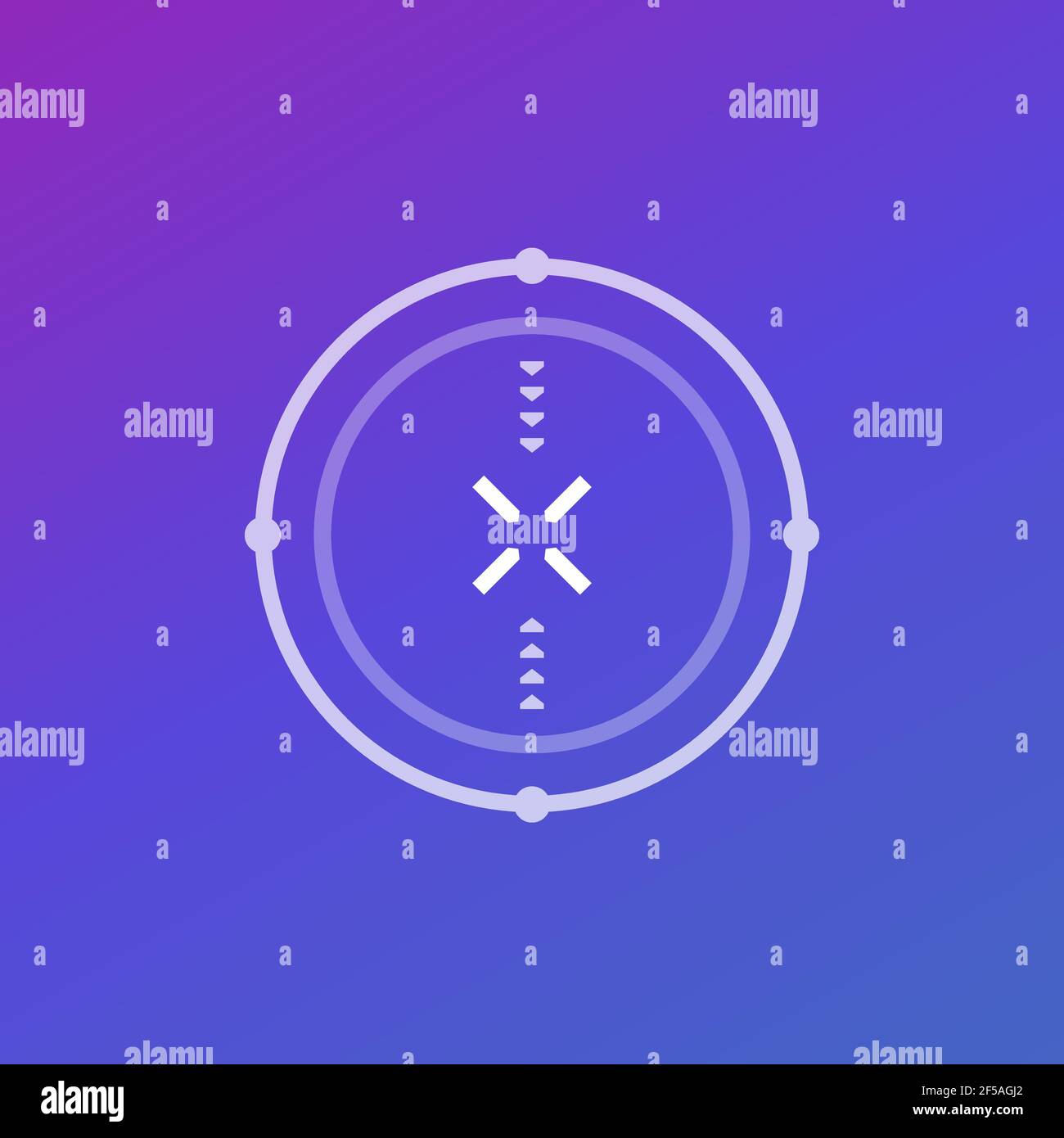 crosshair, aim modern vector design for ui Stock Vector Image & Art - Alamy