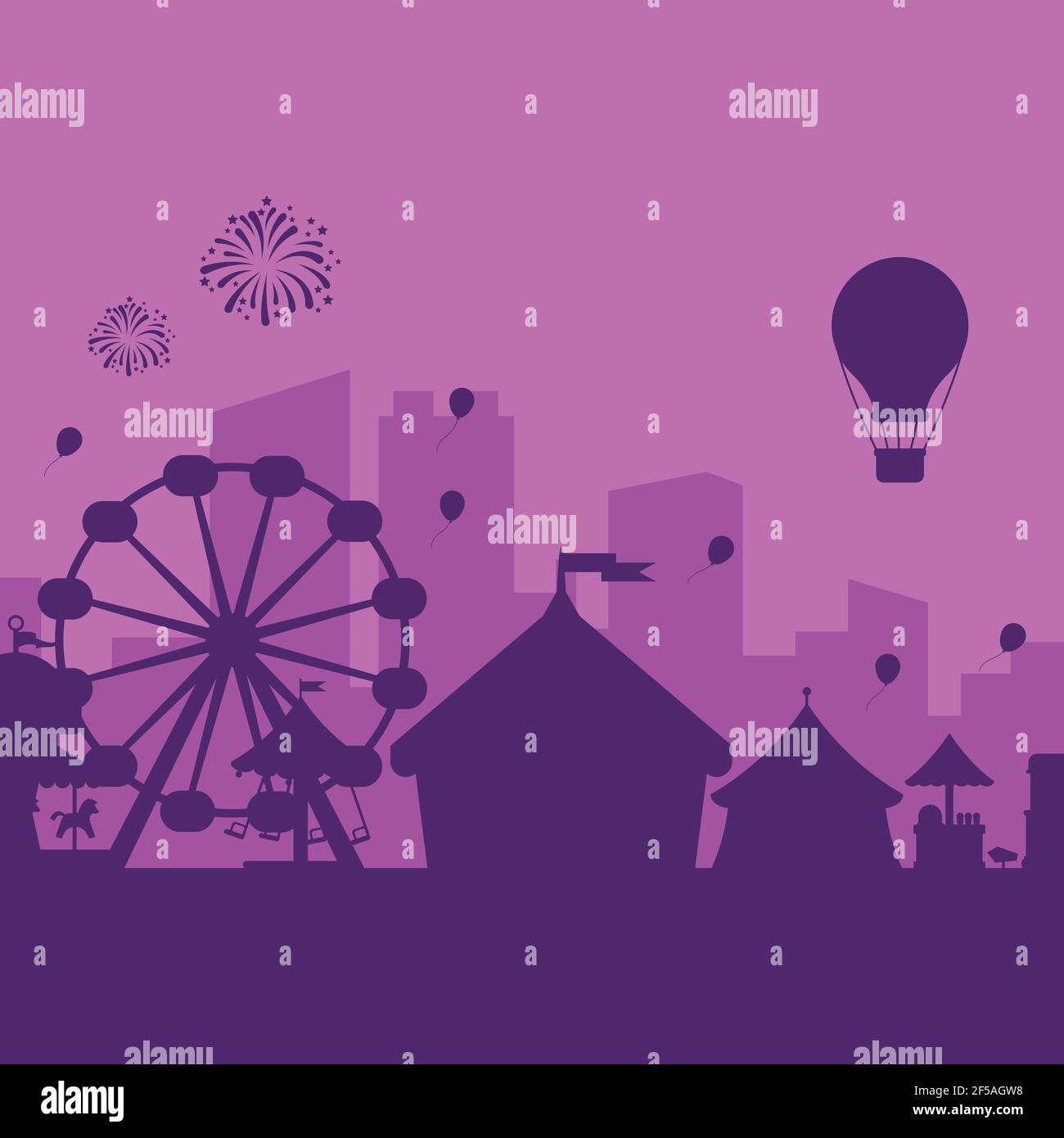 Vector carnival illustration. Background for the celebration of the ...
