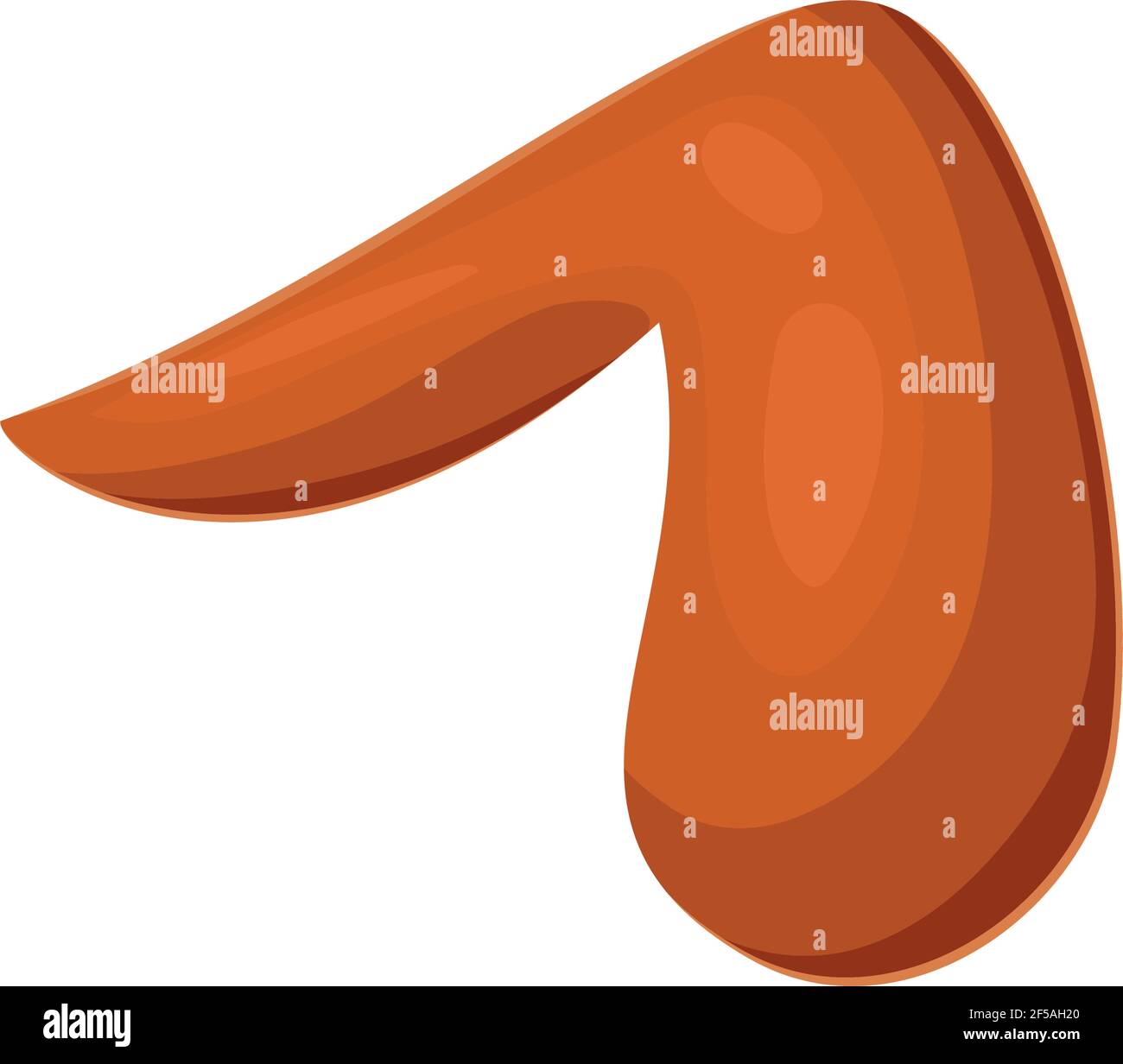 cute chicken wing Stock Vector Image & Art - Alamy