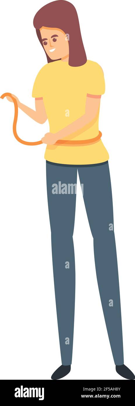 Body slimming icon. Cartoon of body slimming vector icon for web design ...