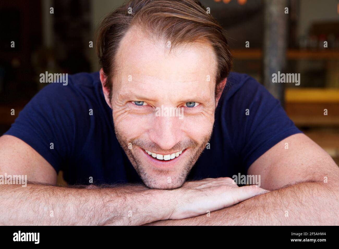 Cool older man modern home hi-res stock photography and images - Alamy