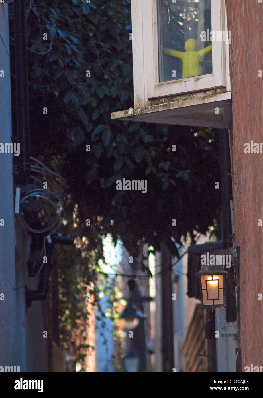 Figure at a window hi-res stock photography and images - Alamy