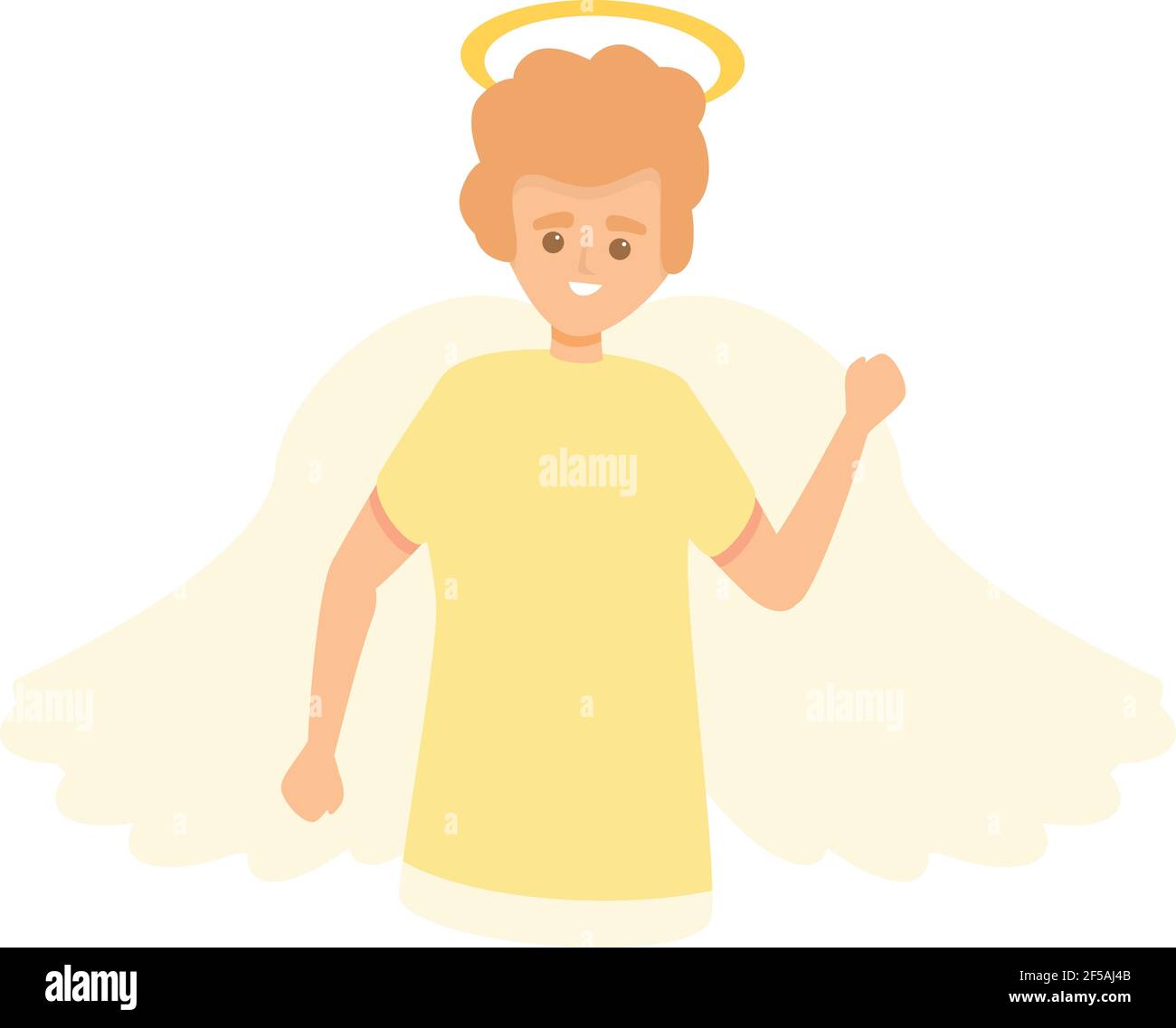 Heaven angel icon. Cartoon of heaven angel vector icon for web design ...