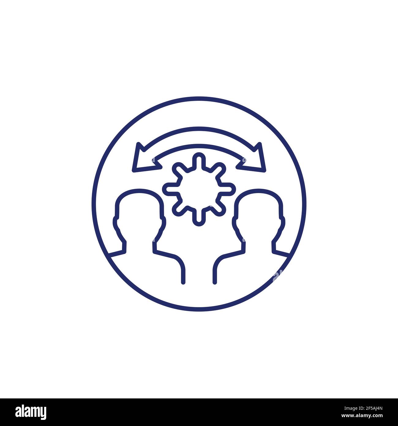 Viral contagion Stock Vector Images - Alamy