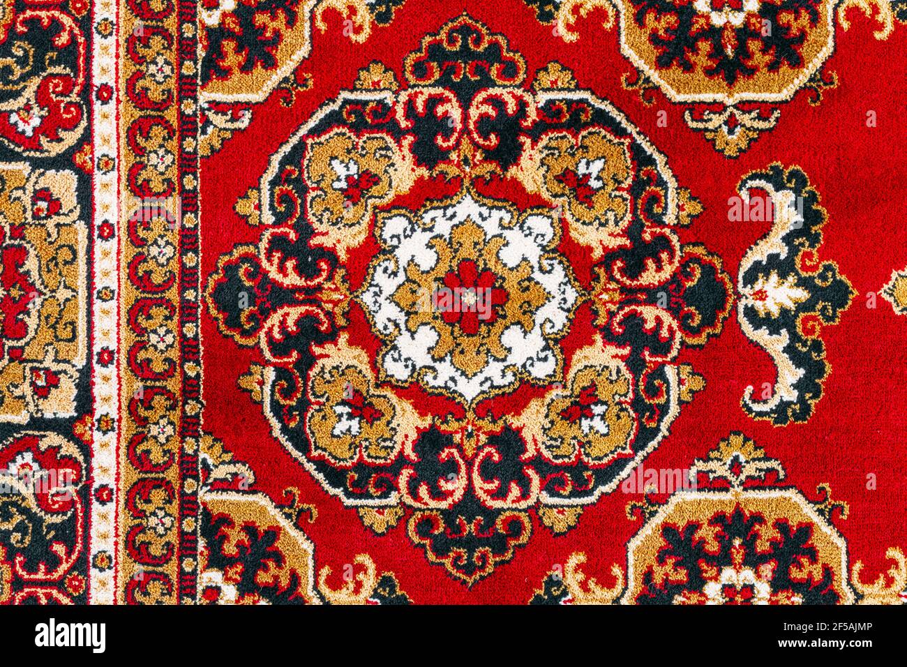 Oriental Persian Carpet Texture Background With East Patterns Stock ...