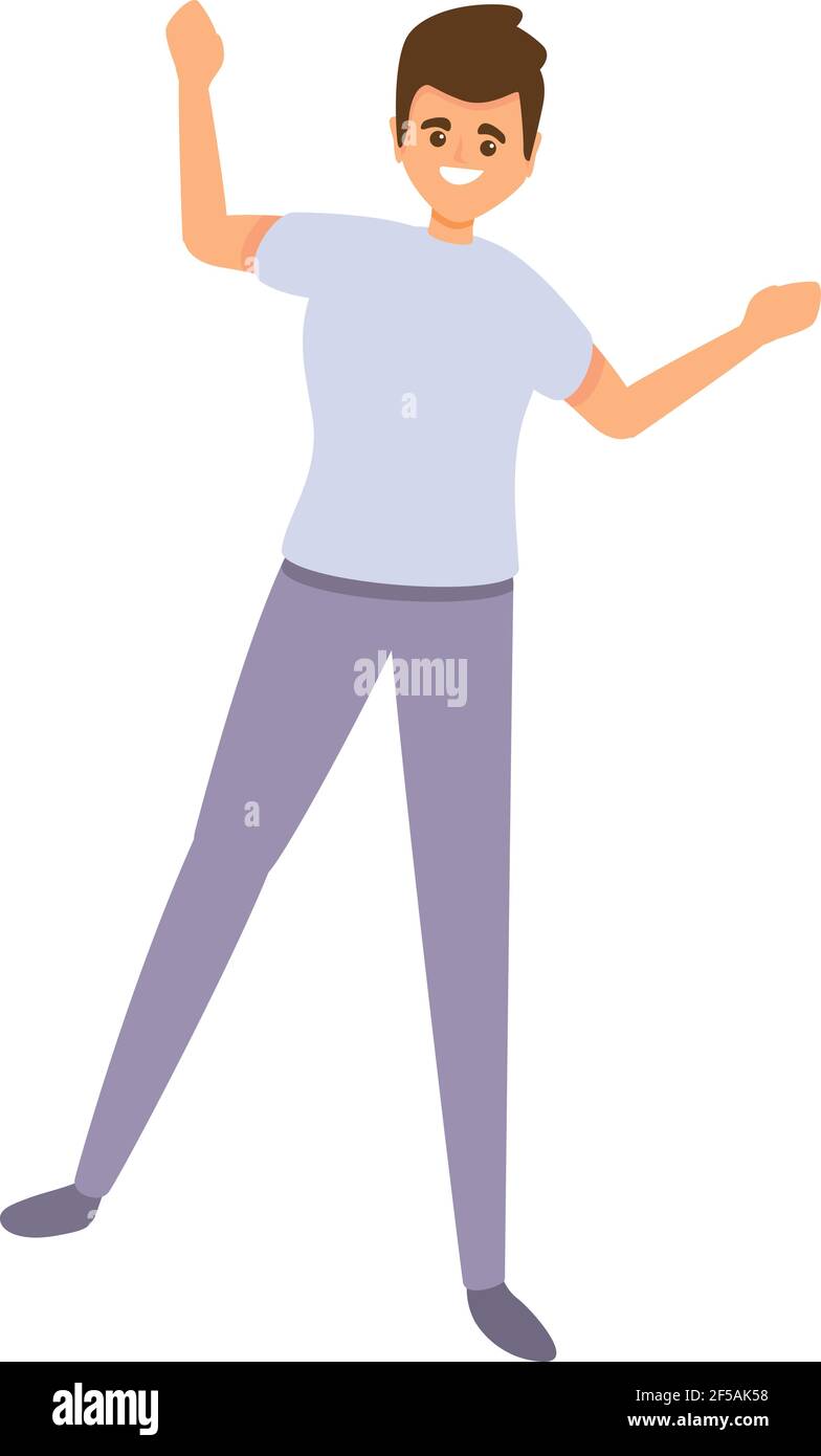 Bad boy icon. Cartoon of bad boy vector icon for web design isolated on ...