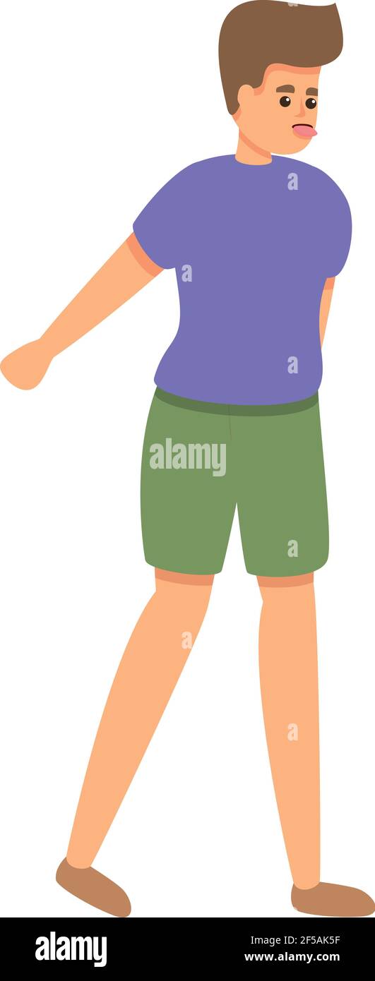 Disobedient behavior icon. Cartoon of disobedient behavior vector icon ...