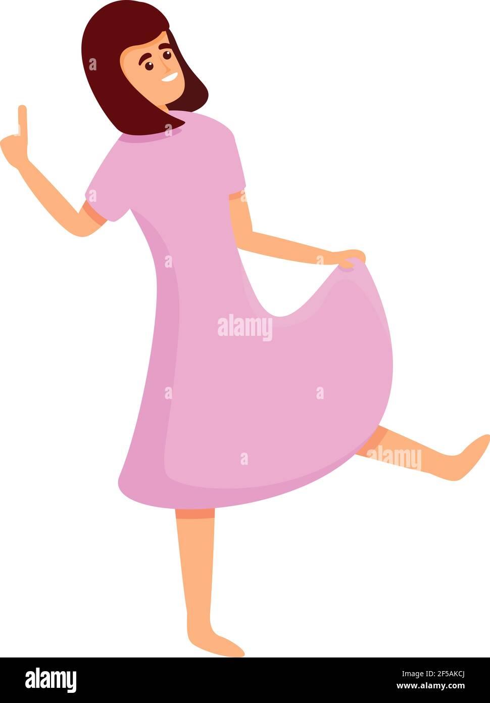 Nasty girl icon. Cartoon of nasty girl vector icon for web design ...