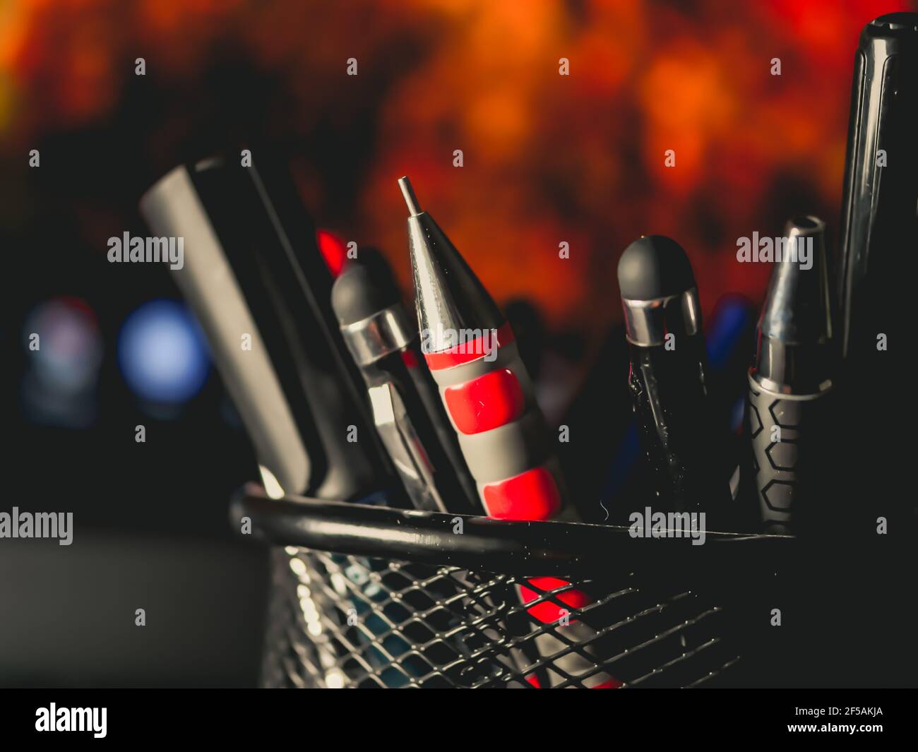 stationary pen pencil Stock Photo - Alamy