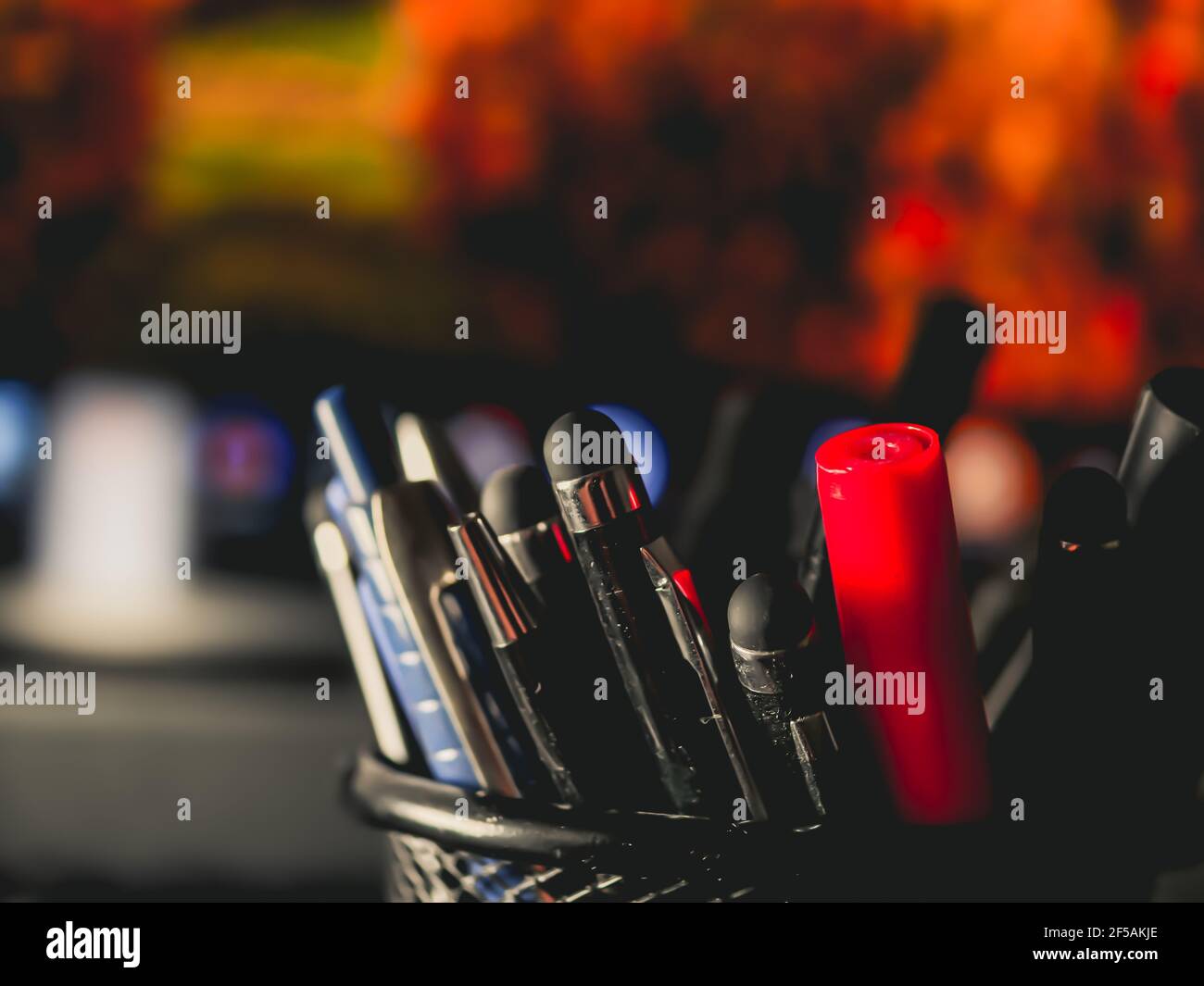 stationary pen pencil Stock Photo - Alamy