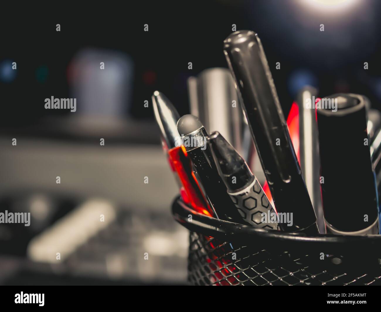 stationary pen pencil Stock Photo - Alamy