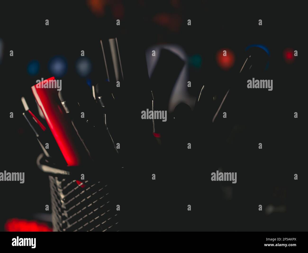 stationary pen pencil Stock Photo - Alamy