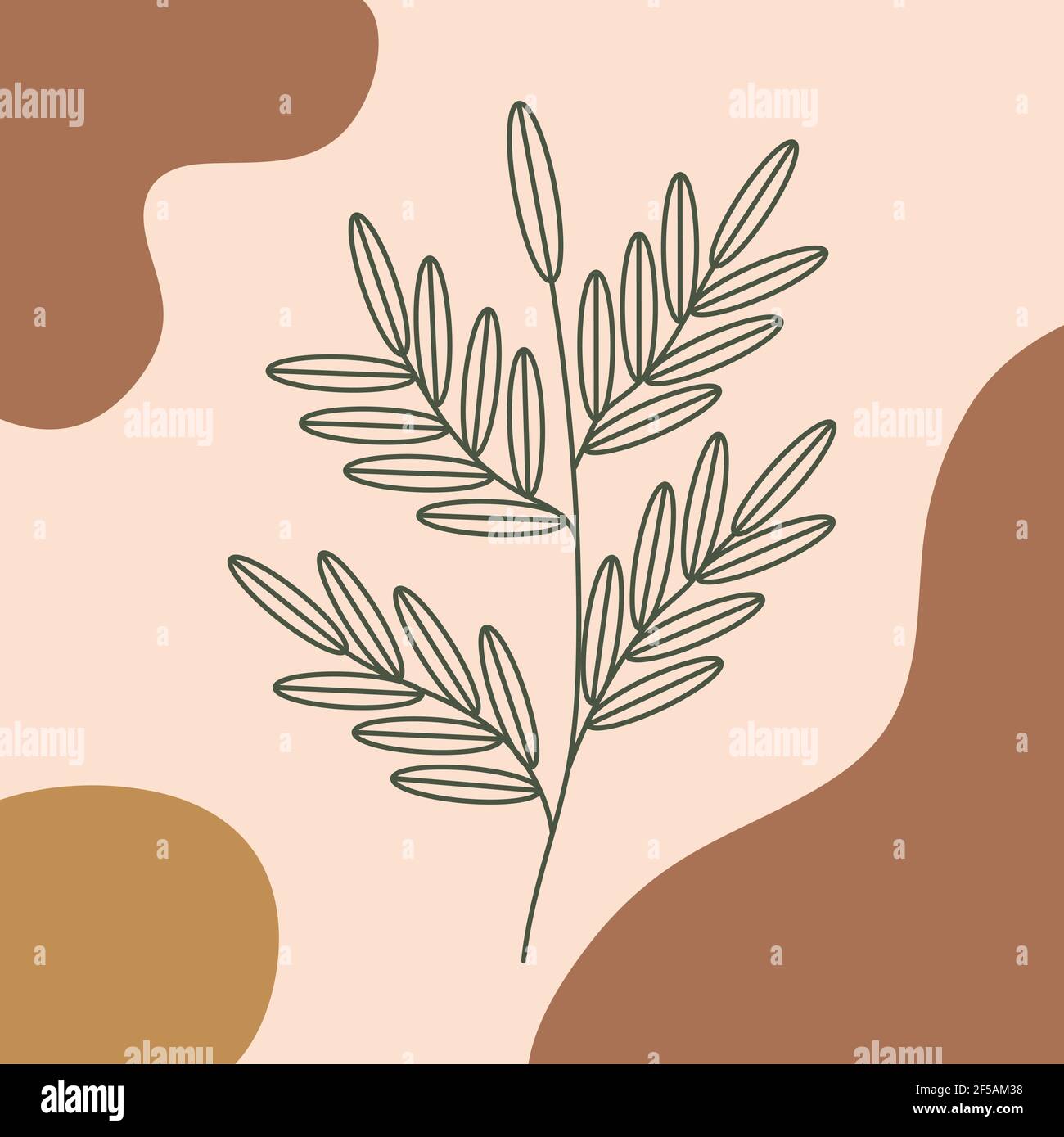 cute botanical art Stock Vector Image & Art - Alamy