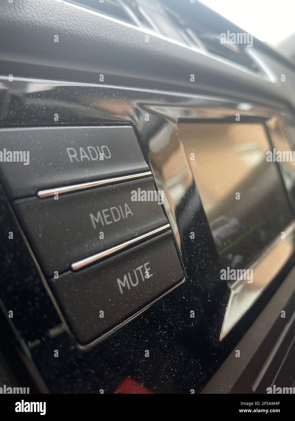 Multimedia system control buttons hi-res stock photography and images ...