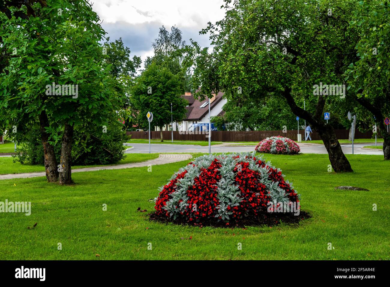 Sightseeing of Latvia. Cane Park is a popular tourist attraction and ...