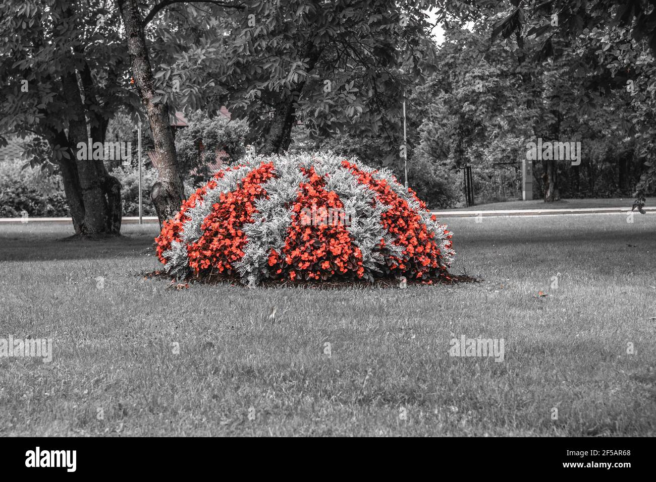 Sightseeing of Latvia. Cane Park is a popular tourist attraction and ...