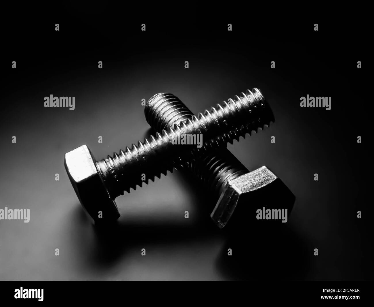 Rivets nuts and bolts pattern Black and White Stock Photos & Images - Alamy
