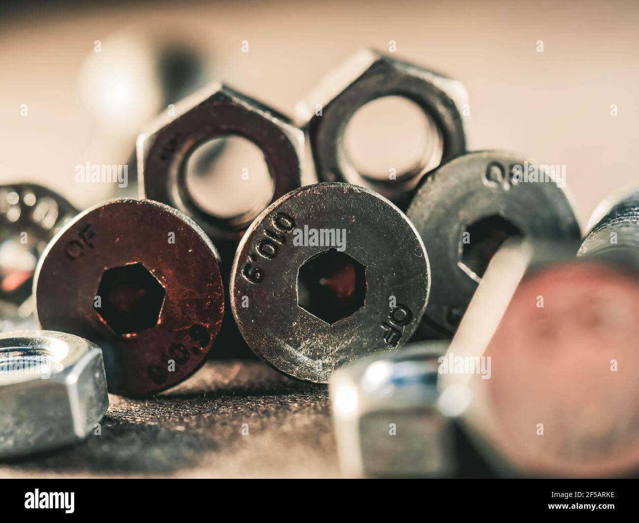 Rivets nuts and bolts pattern hi-res stock photography and images - Alamy