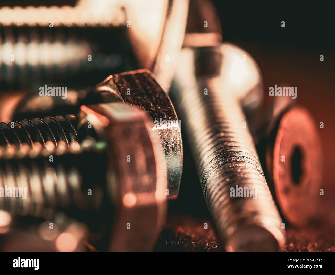 Machine bolts nuts hi-res stock photography and images - Alamy