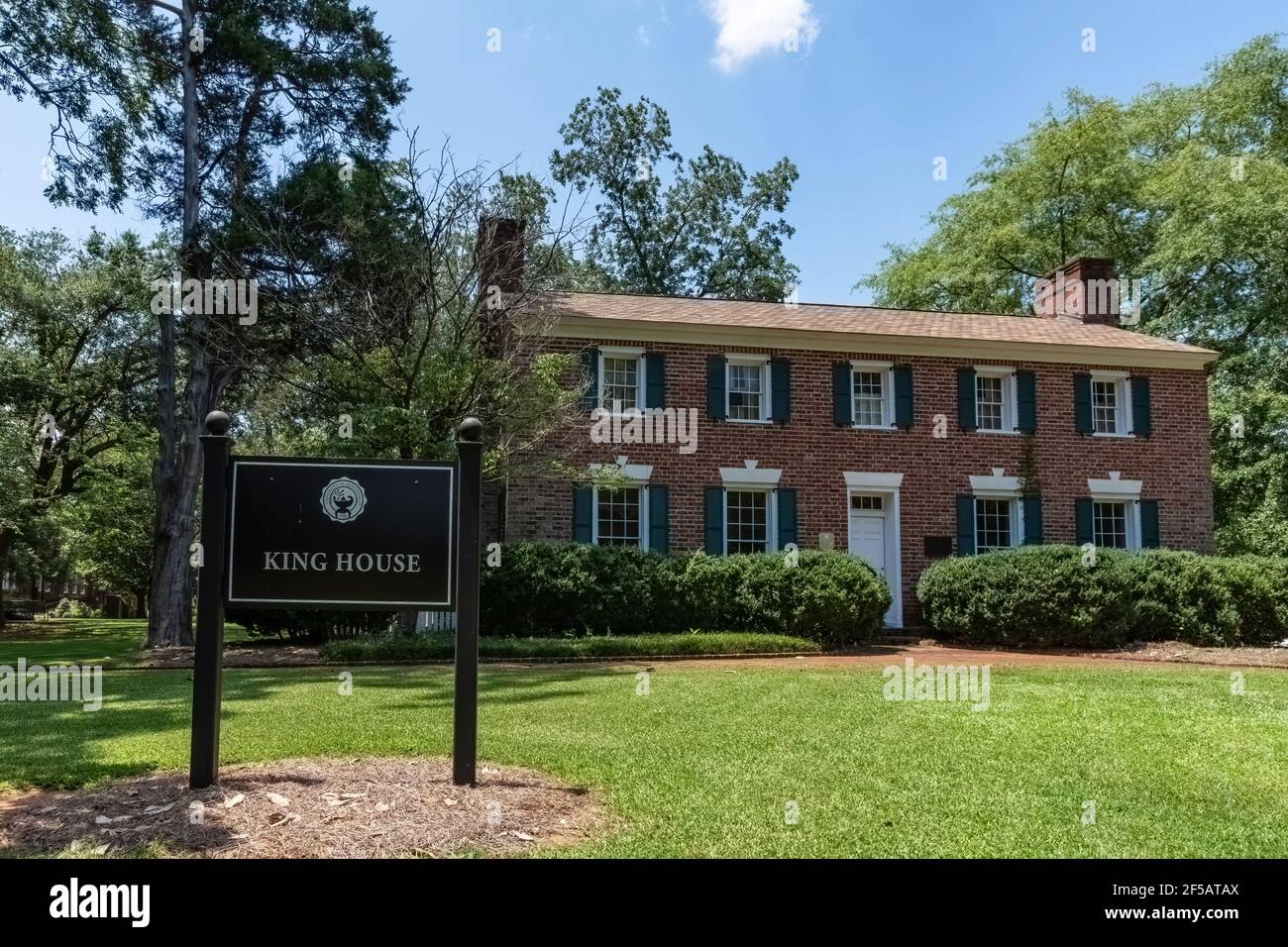 Montevallo, Alabama/USA-August 4, 2020: Built in 1823, the historic ...
