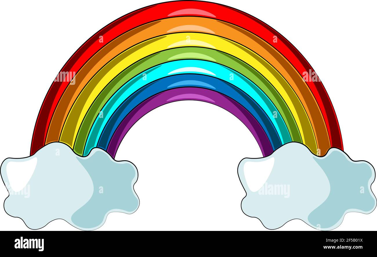 Rainbow boxes Stock Vector Images - Alamy
