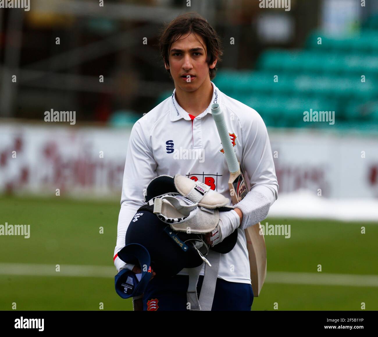 Chelmsford, UK. 25th Mar, 2021. CHELMSFORD ENGLAND - MARCH 25: Essex's ...