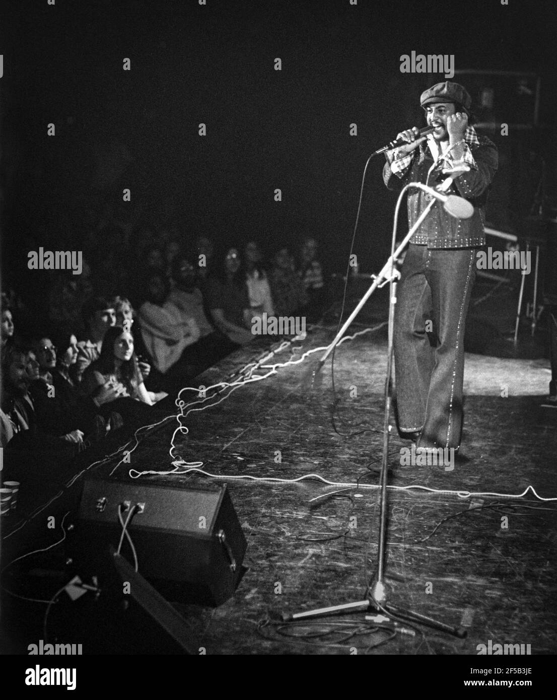 Royce Jones of Steely Dan live in Los Angeles July 1974 (Photo Gijsbert ...