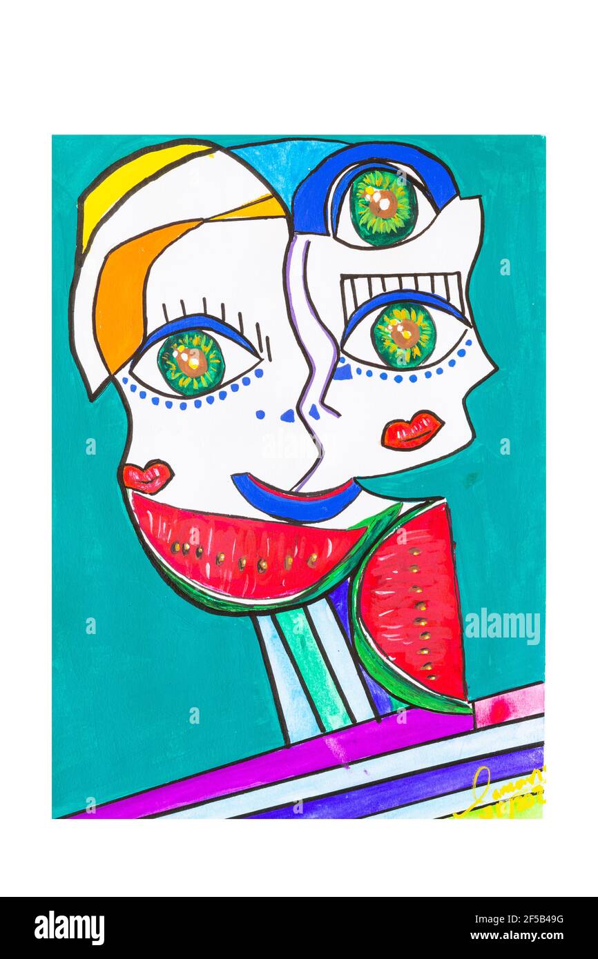 Art abstract posters. Illustration of geometric shapes, objects and ...