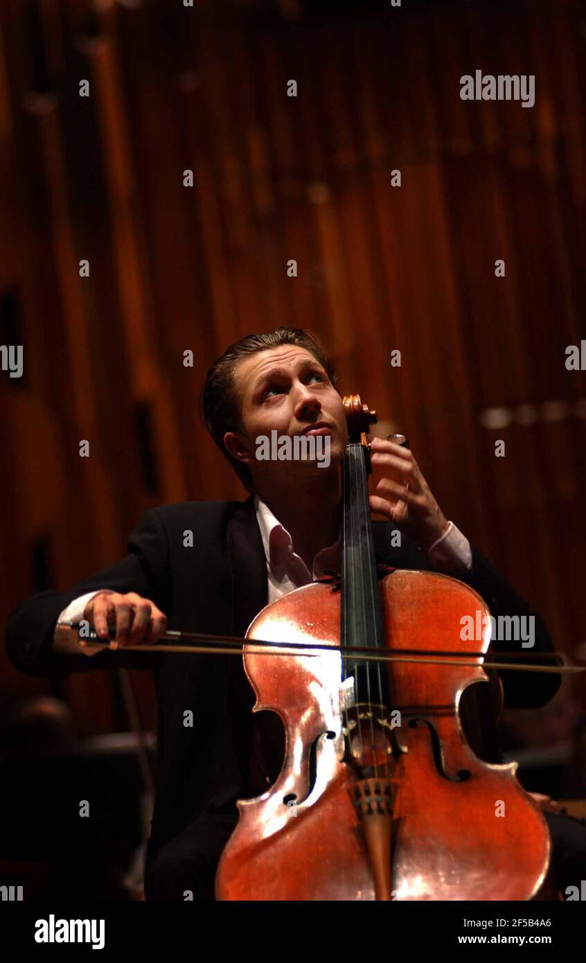 DAVID COHEN REHEARSING FOR THE GUILDHALL GOLD MEDAL AT THE BARBICAN. 14 ...