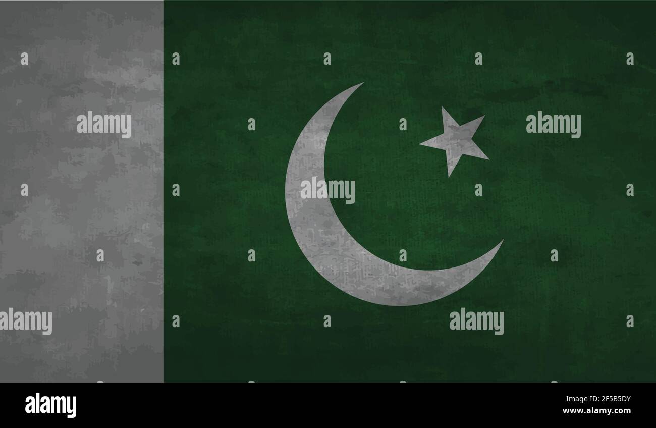 Pakistan cracked flag Stock Vector Images - Alamy