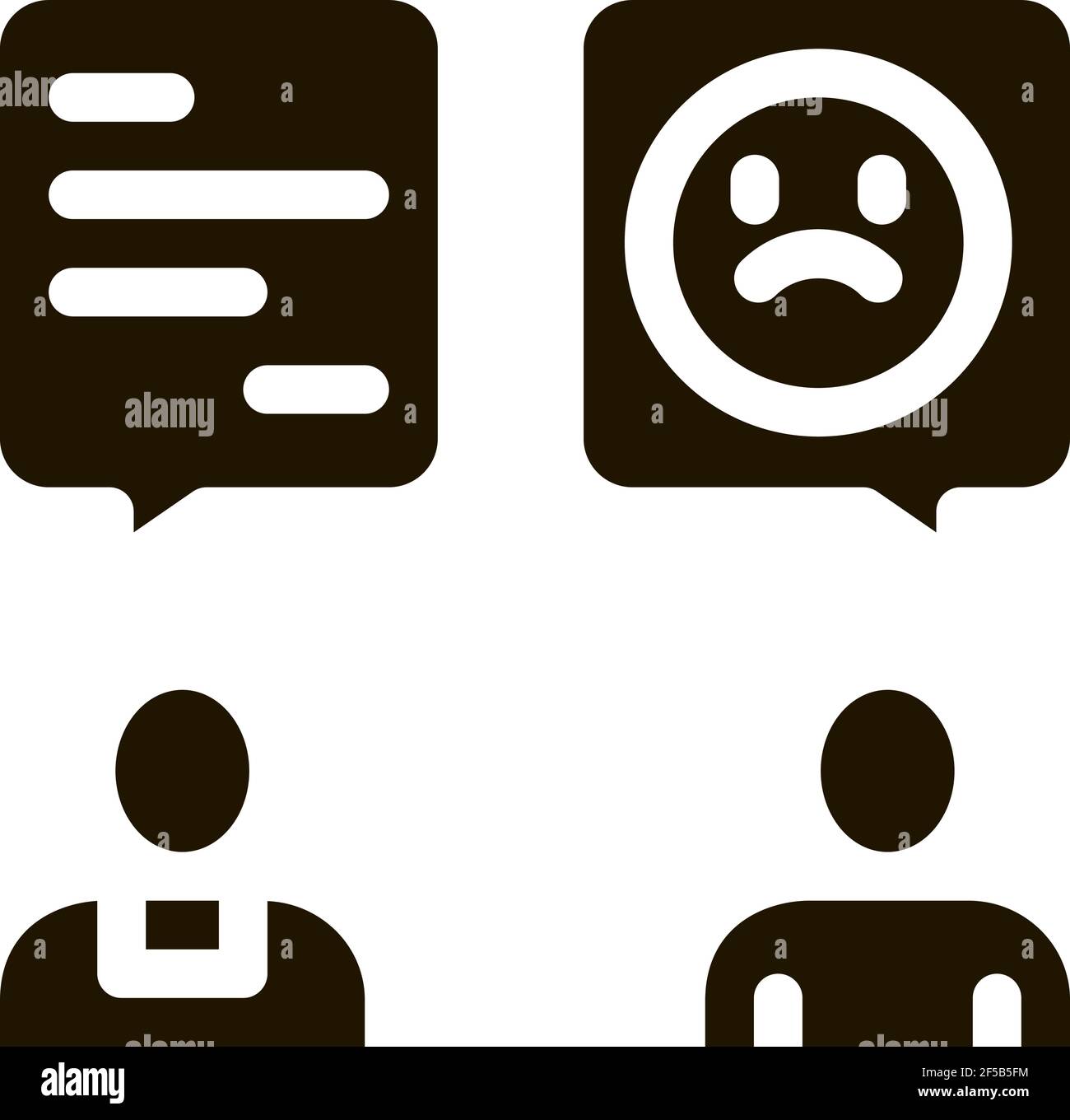 confession to priest icon Vector Glyph Illustration Stock Vector Image ...