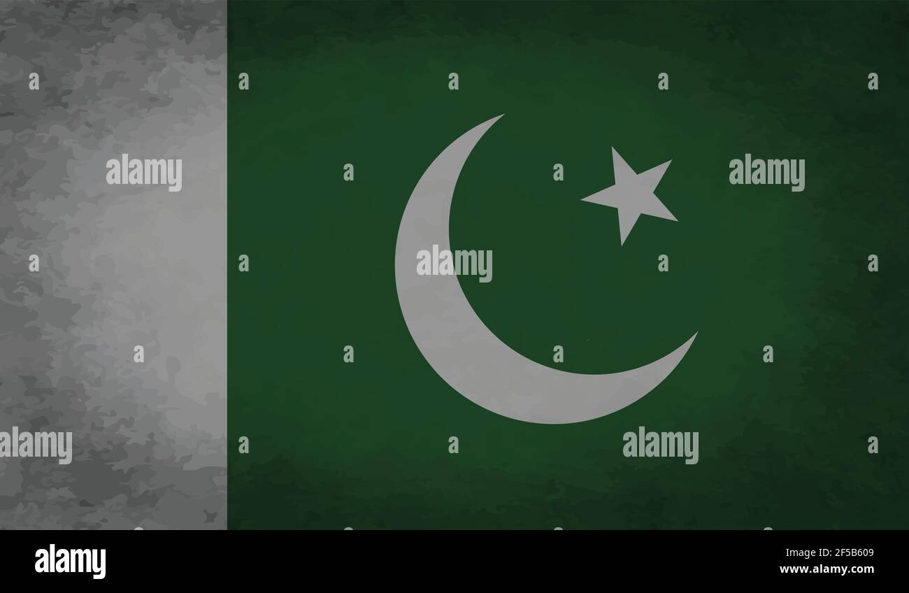 Pakistan cracked flag Stock Vector Images - Alamy