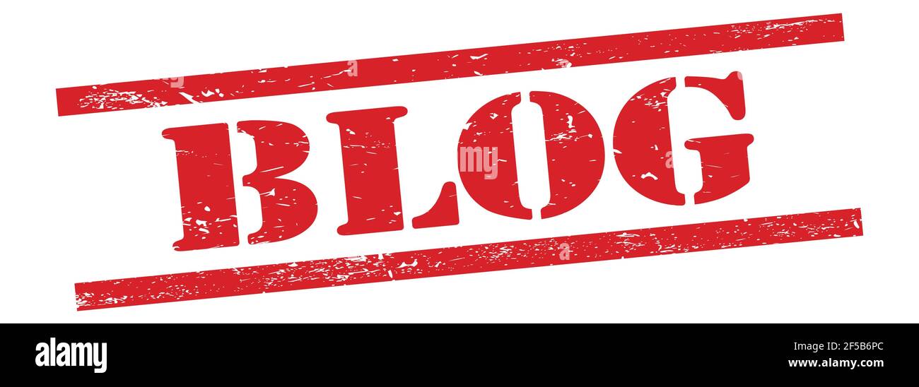 Blog Stamp High Resolution Stock Photography and Images - Alamy