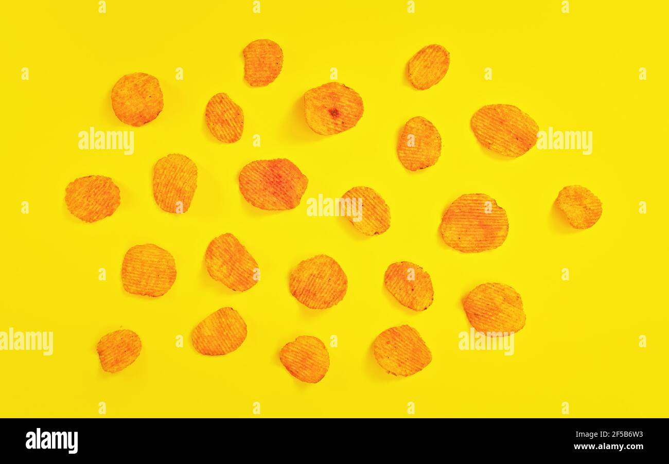 Orange crisps hi-res stock photography and images - Alamy