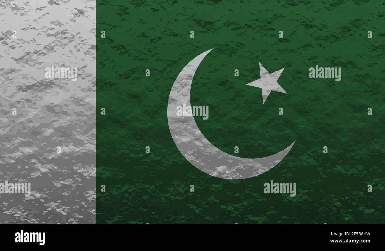 Pakistan cracked flag Stock Vector Images - Alamy