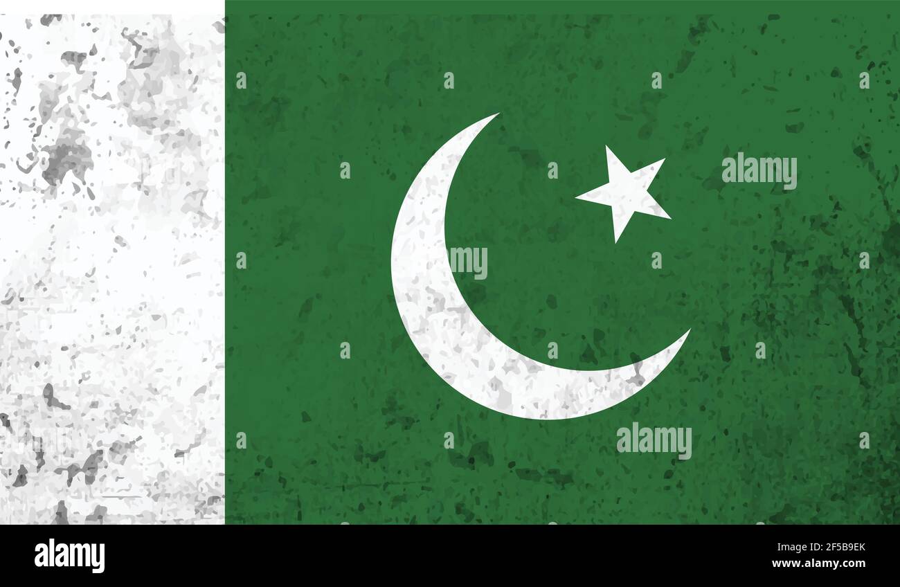 Pakistan cracked flag Stock Vector Images - Alamy