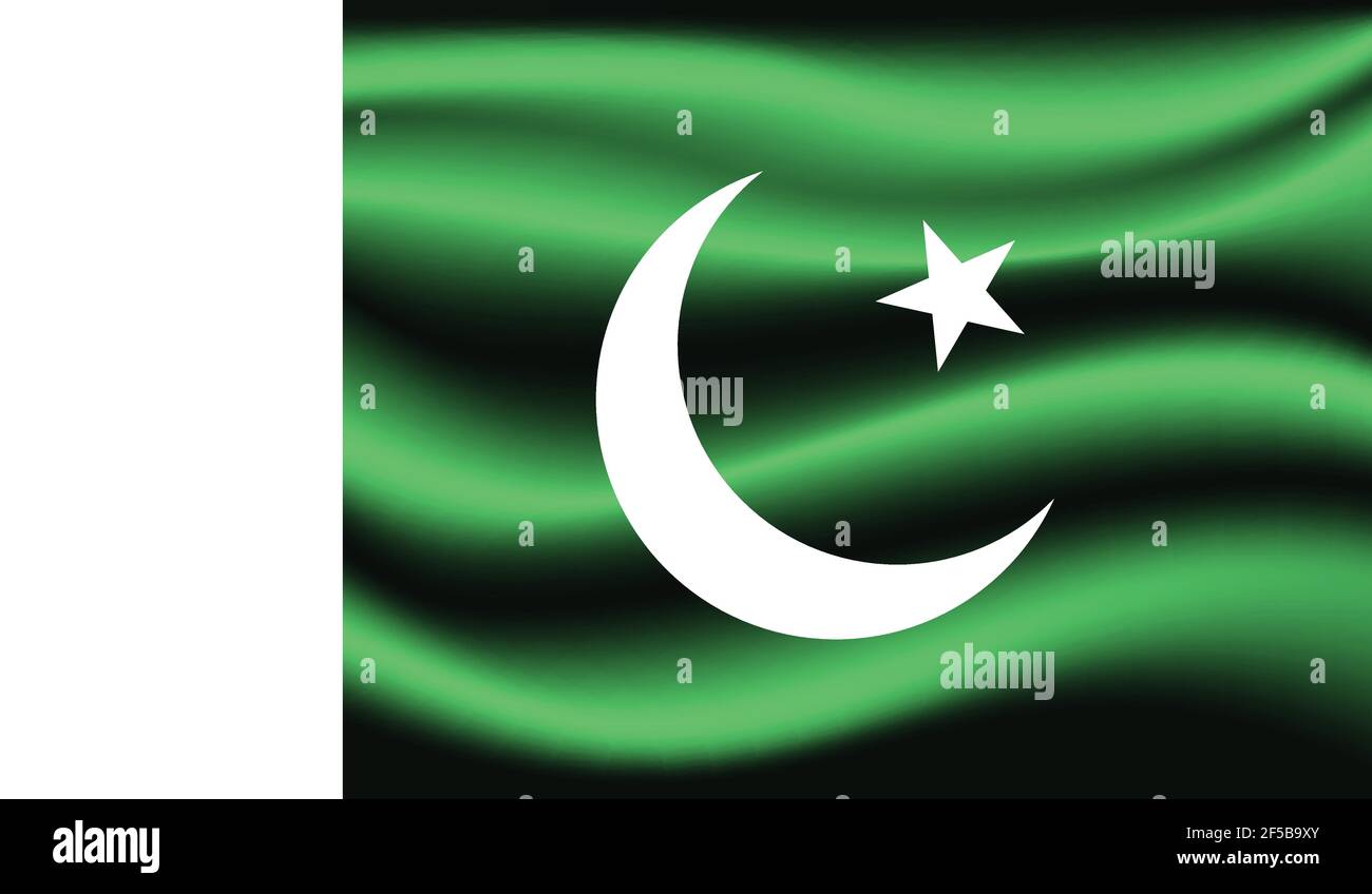 Pakistan national flag created in grunge style Stock Vector Image & Art ...