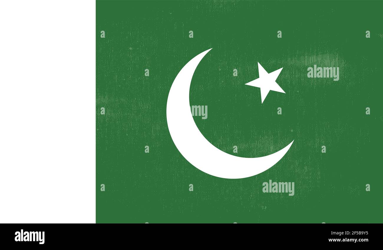 Pakistan cracked flag Stock Vector Images - Alamy