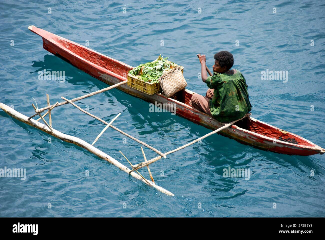 Papua new guinea outrigger hi-res stock photography and images - Alamy