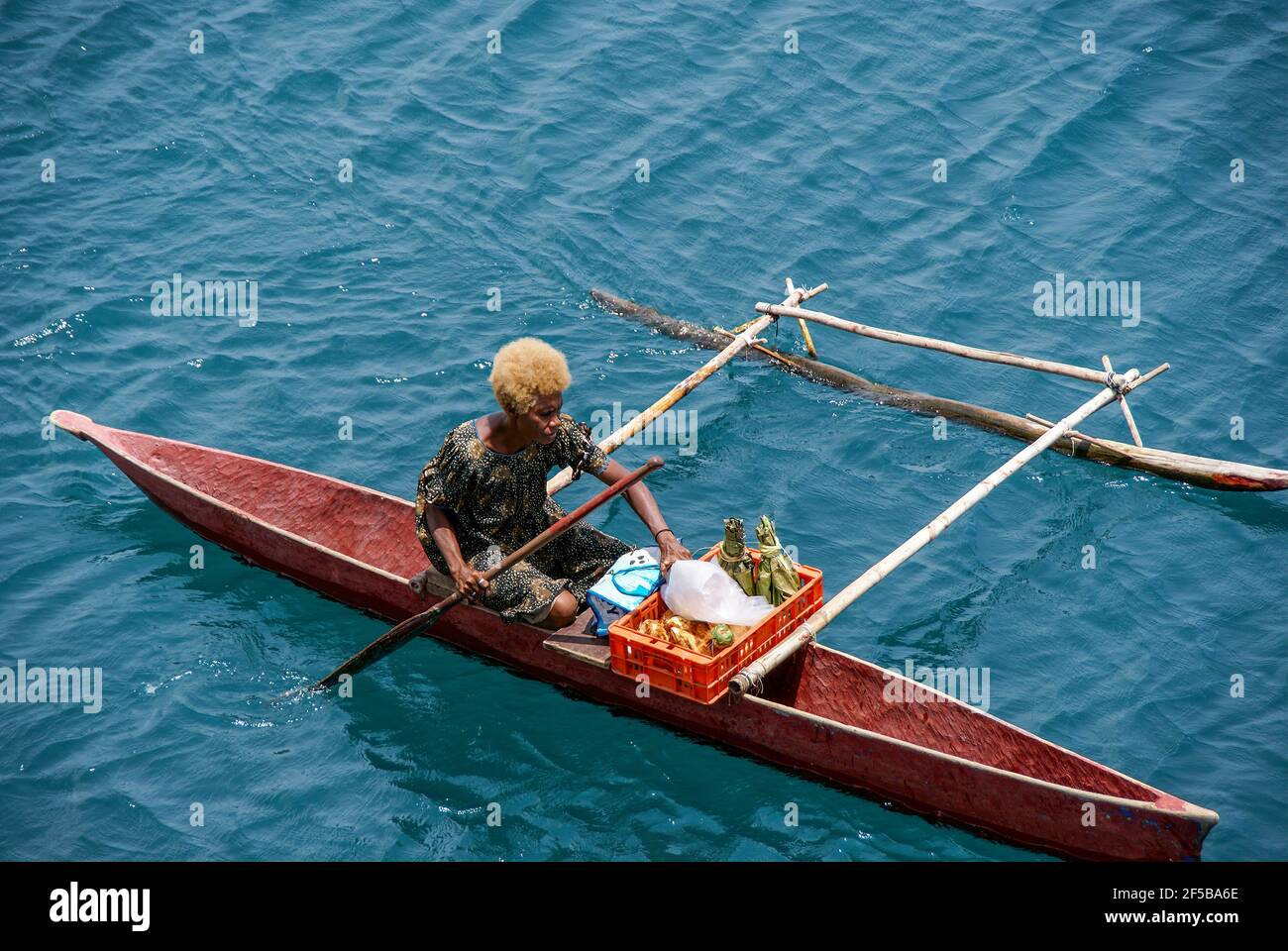 Papua new guinea outrigger hi-res stock photography and images - Alamy