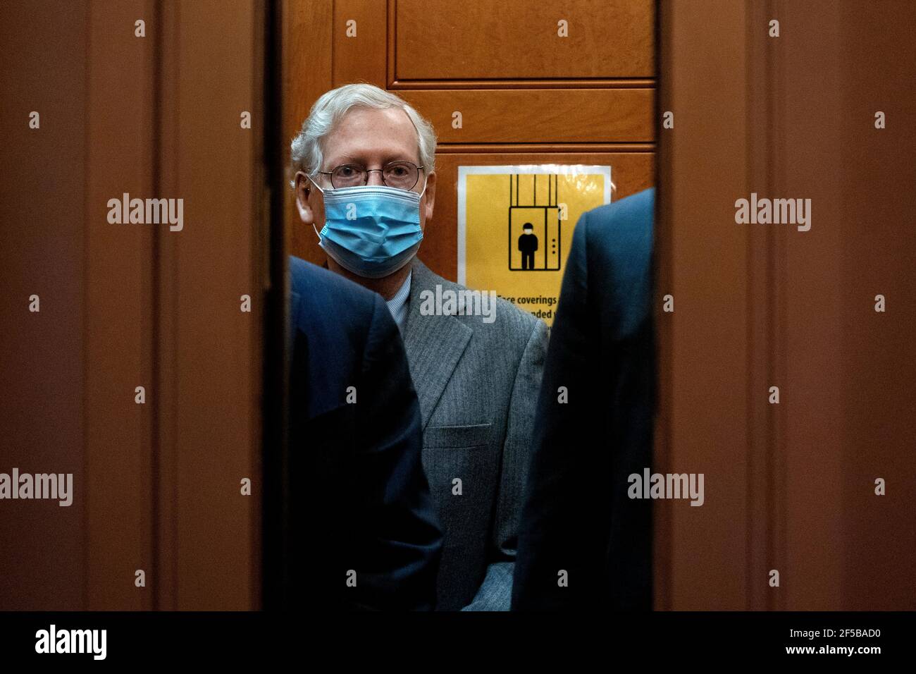 United States Senate Minority Leader Mitch McConnell (Republican of ...