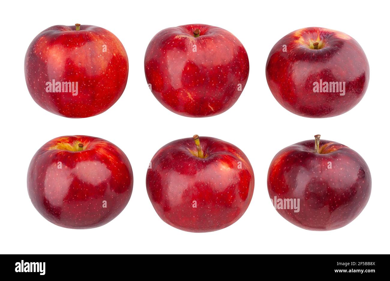 red apple path isolated on white Stock Photo - Alamy