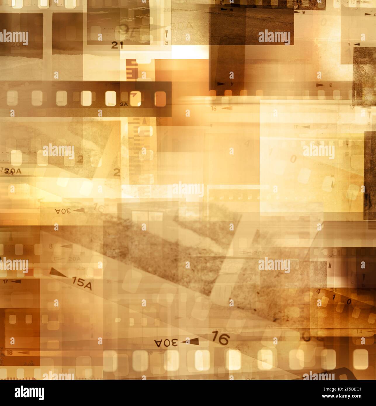 Film negative frames overlapping background Stock Photo - Alamy