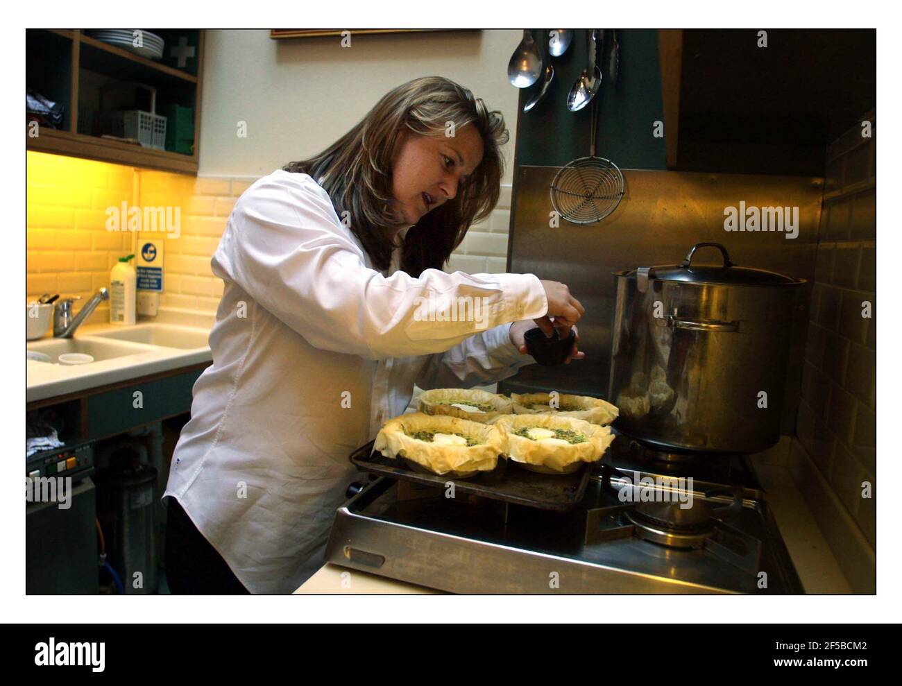 Donna Hay, Australian cookbook writer at Books for Cooks in Notting ...
